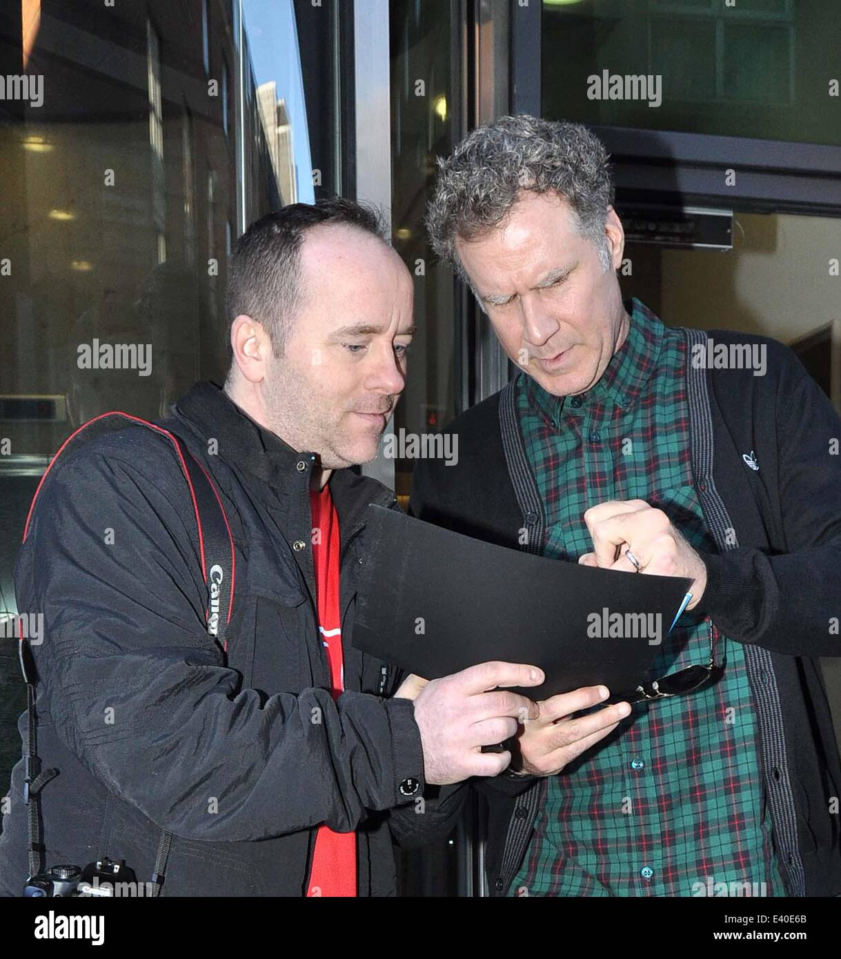 Celebrities at the Today FM studios Featuring: Will Ferrell Where ...