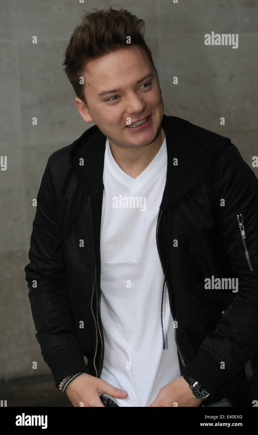 Celebrities outside Radio1 Featuring: Conor Maynard Where: London ...