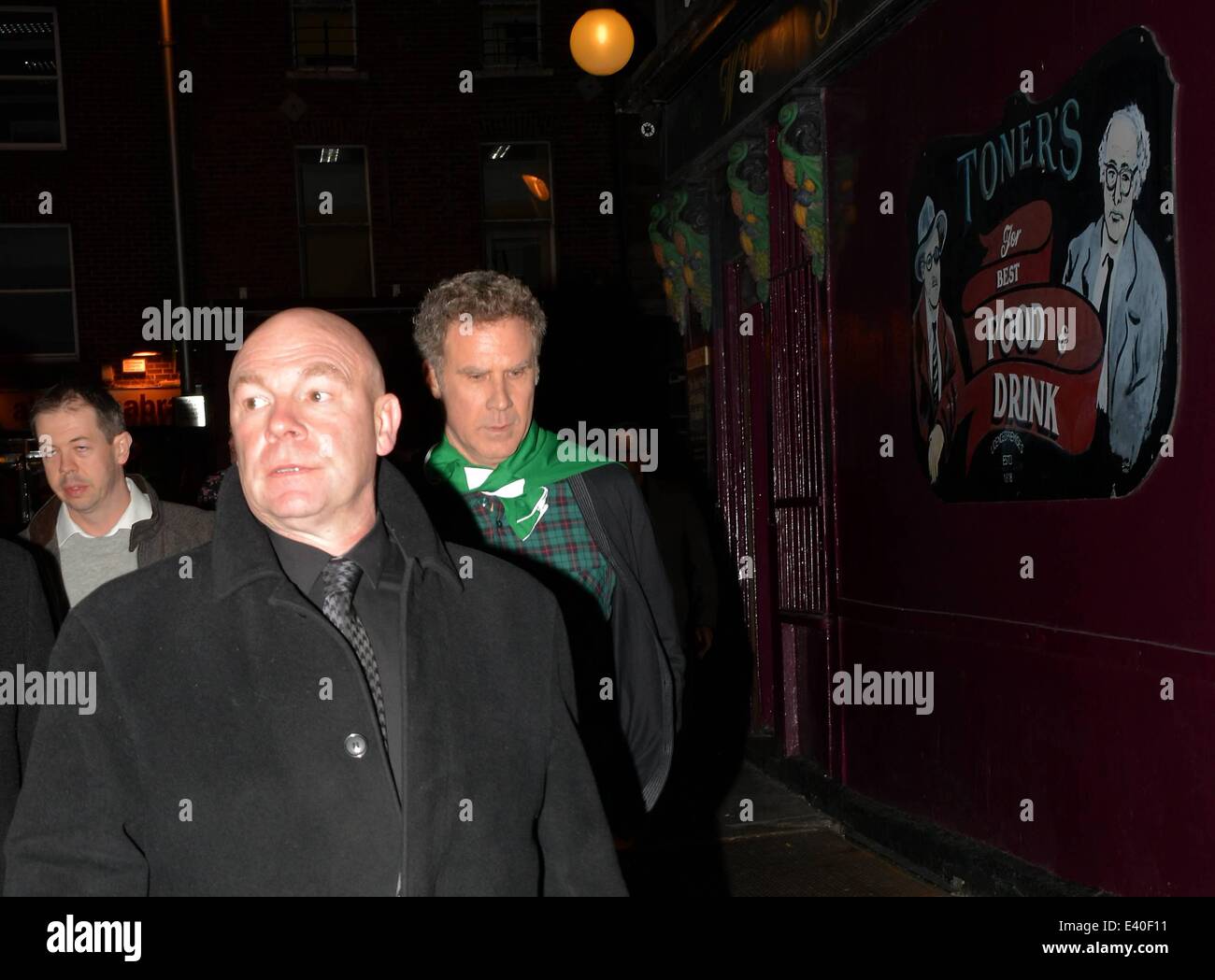 Anchorman 2 star Will Ferrell makes a surprise appearance at a Ron ...