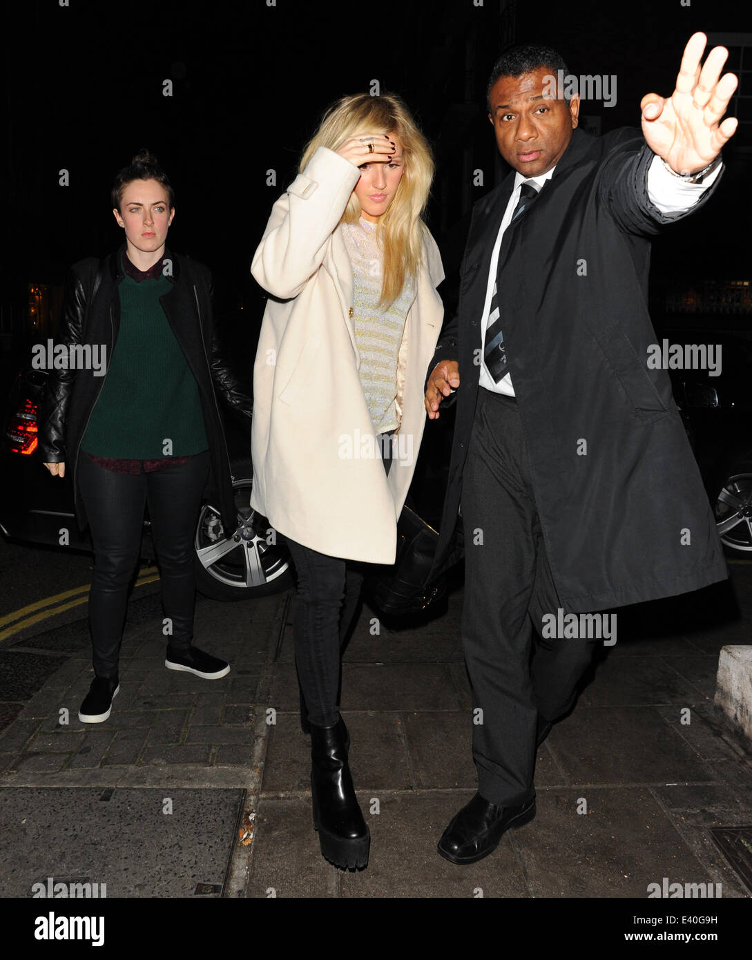 Katy Perry and Ellie Goulding outside 34 restaurant Featuring: Ellie ...