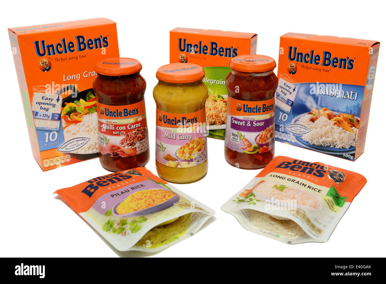 Uncle Ben's Range Stock Photo - Alamy