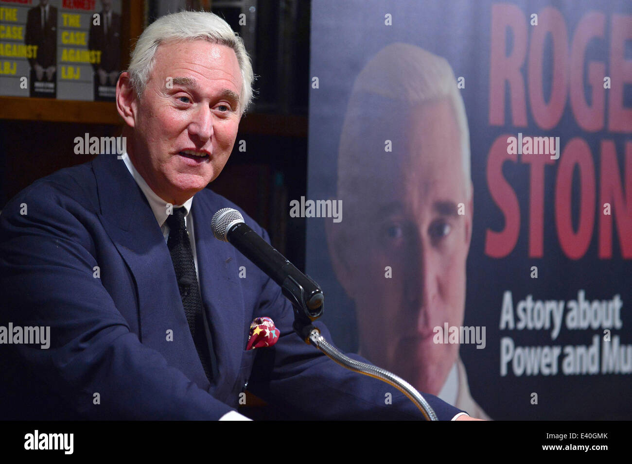 Roger J. Stone Jr. discusses and signs copies of his book 'The Man Who ...