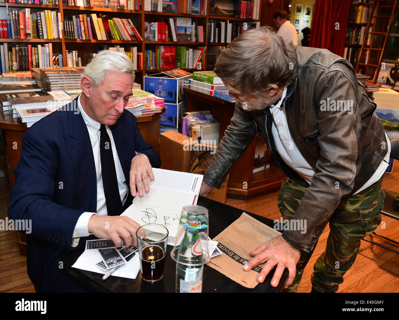 Roger J. Stone Jr. discusses and signs copies of his book 'The Man Who ...