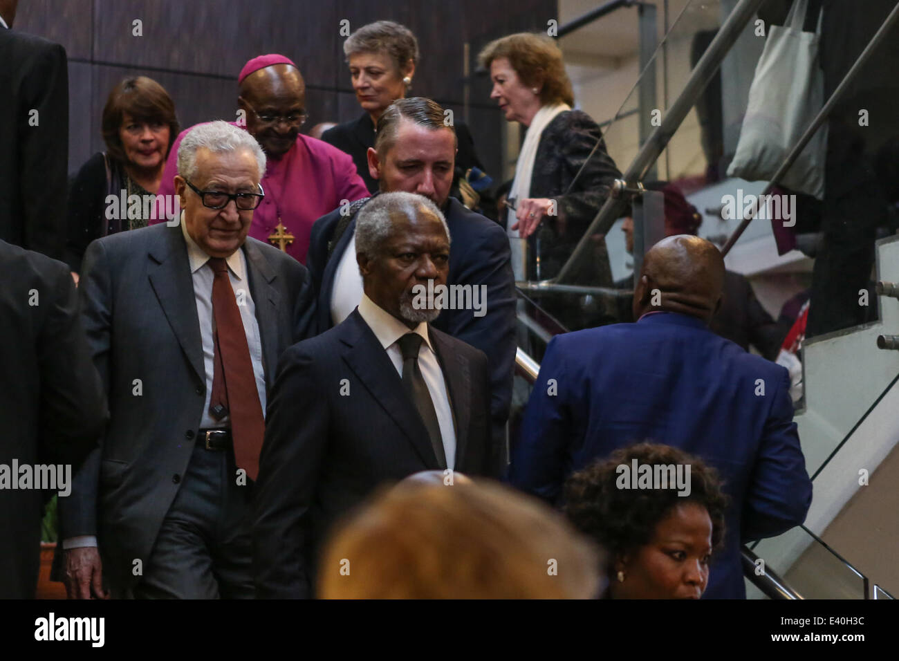 South Africans, dignitaries and celebrities from around the world ...