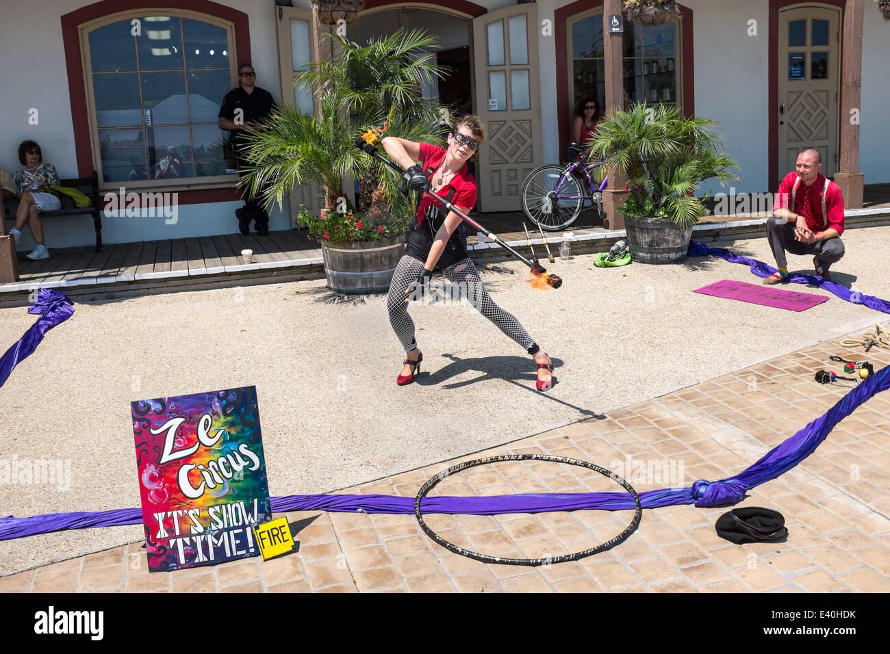 California circus hi-res stock photography and images - Alamy