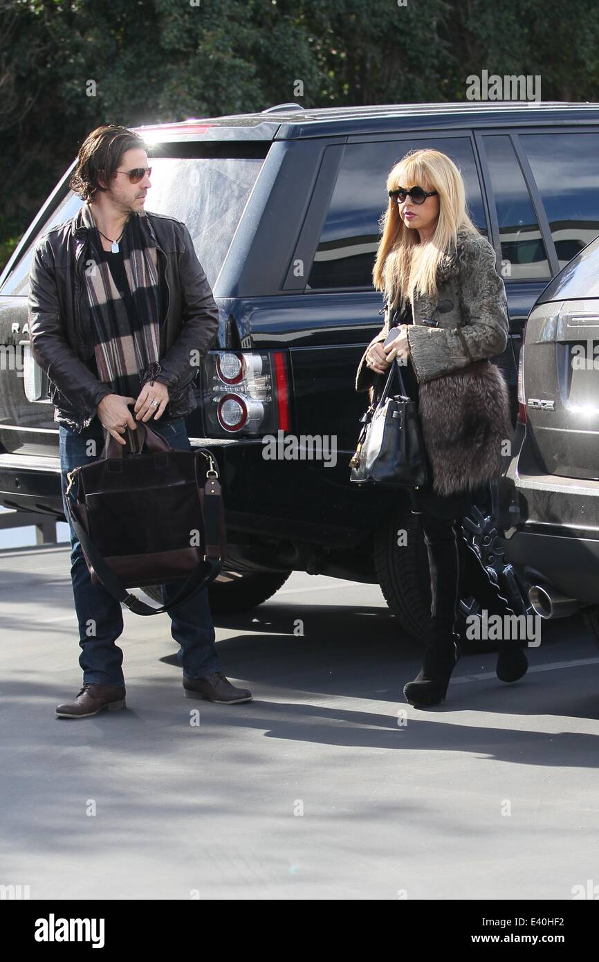 Rachel Zoe and husband Rodger Berman shopping in West Hollywood ...