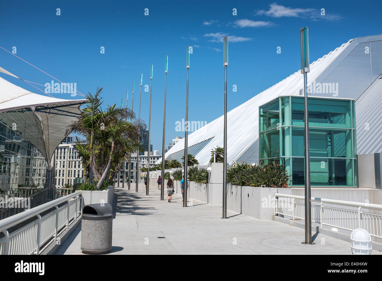 Roof of San Diego Convention Center, California, USA Stock Photo - Alamy