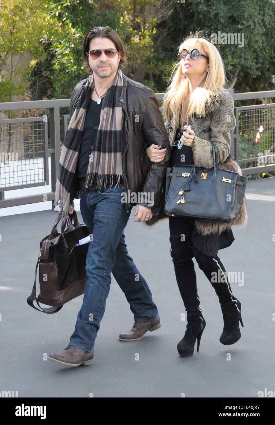 Rachel Zoe and husband Rodger Berman shopping in West Hollywood ...
