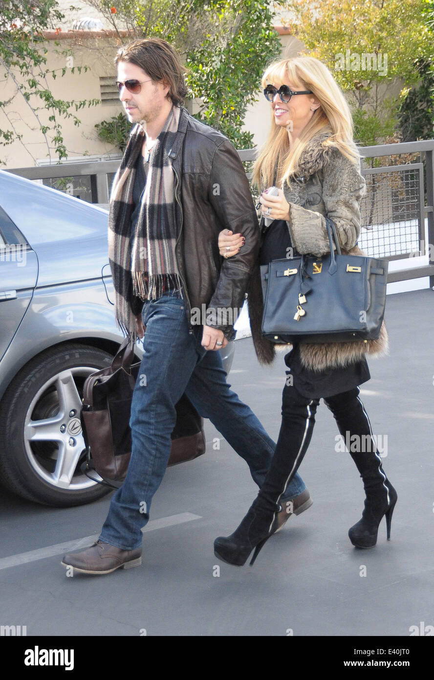 Rachel Zoe and husband Rodger Berman shopping in West Hollywood ...