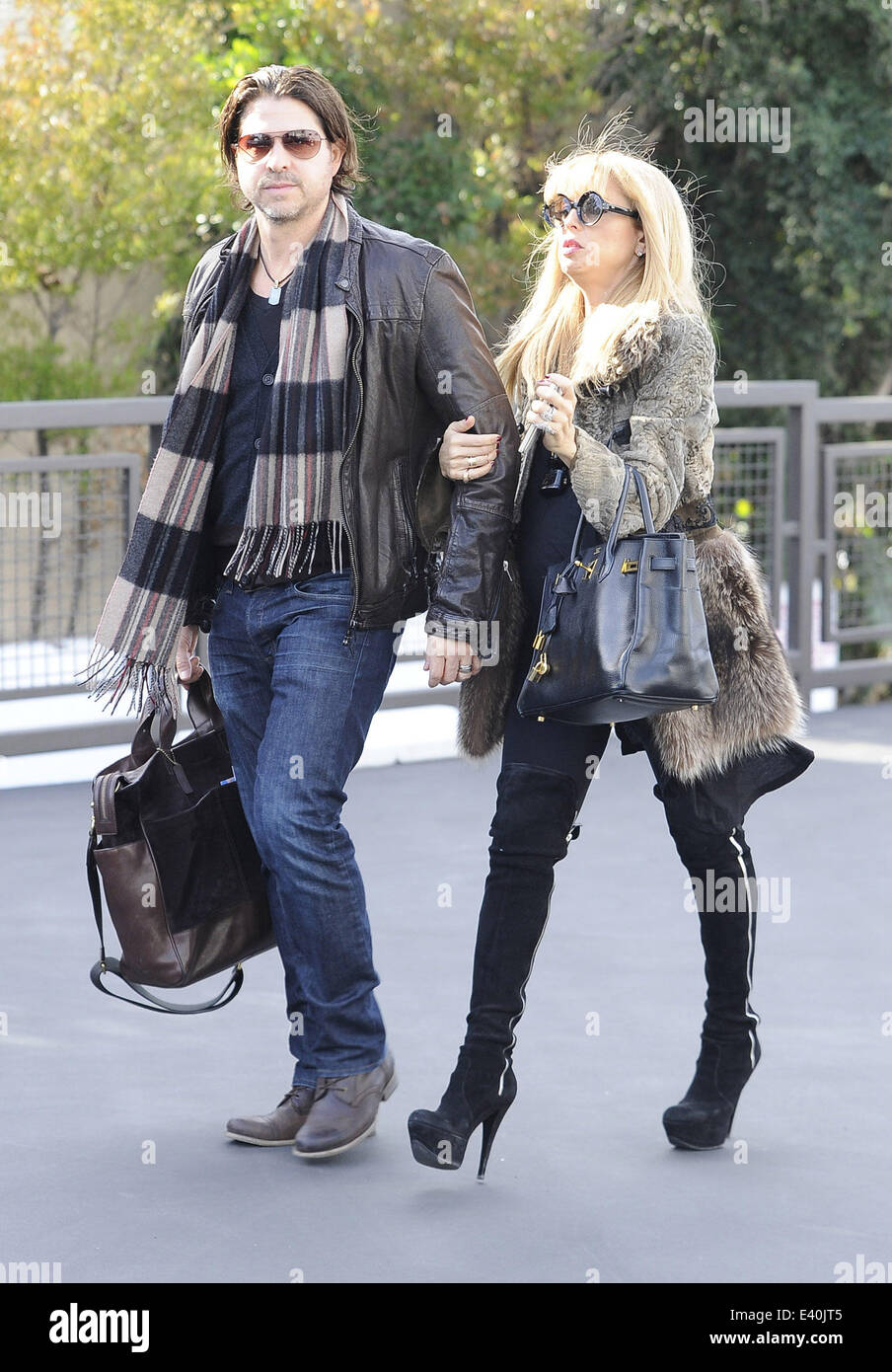 Rachel Zoe and husband Rodger Berman shopping in West Hollywood ...
