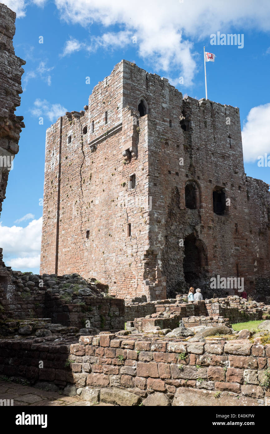Ruins of brougham castle hi-res stock photography and images - Alamy