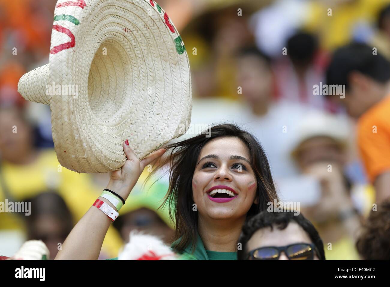 Mexico fans (MEX), JUNE 29, 2014 - Football / Soccer : FIFA World Cup ...