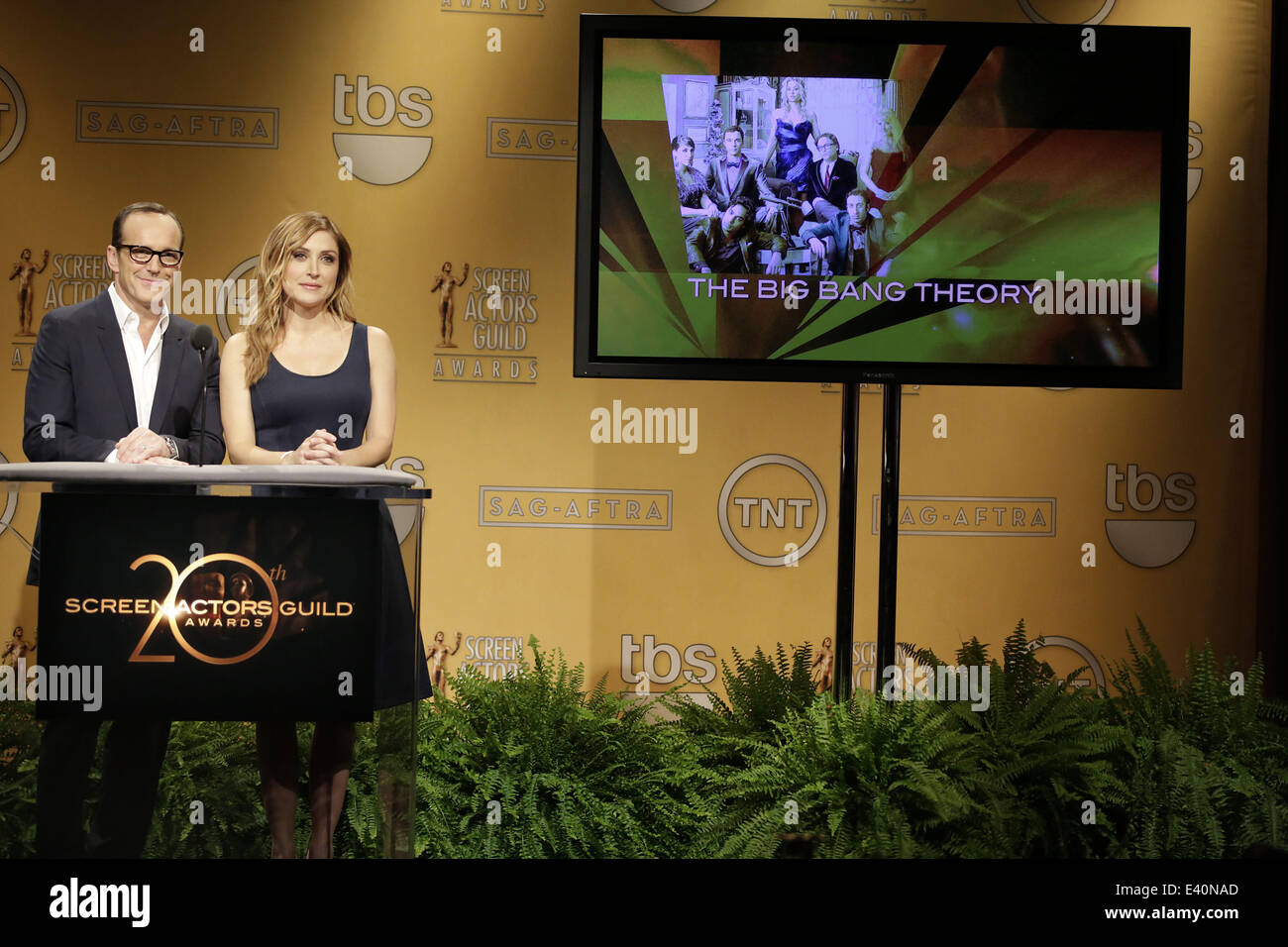 Celebrities attend 20th Annual Screen Actors Guild Award Nominations at ...