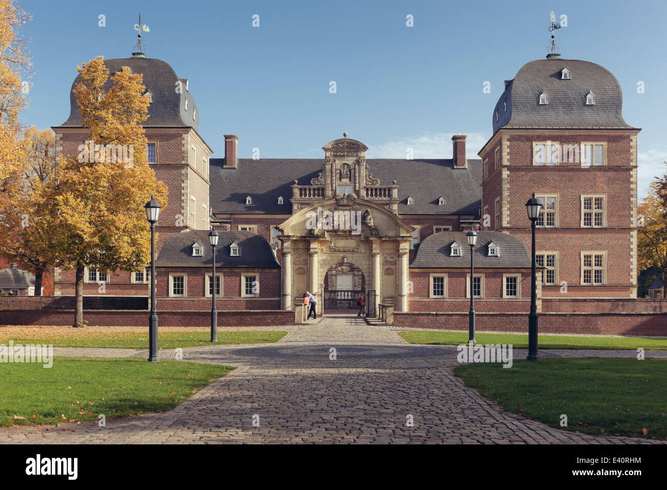 Germany, North Rhine-Westphalia, Ahaus, Ahaus castle Stock Photo - Alamy