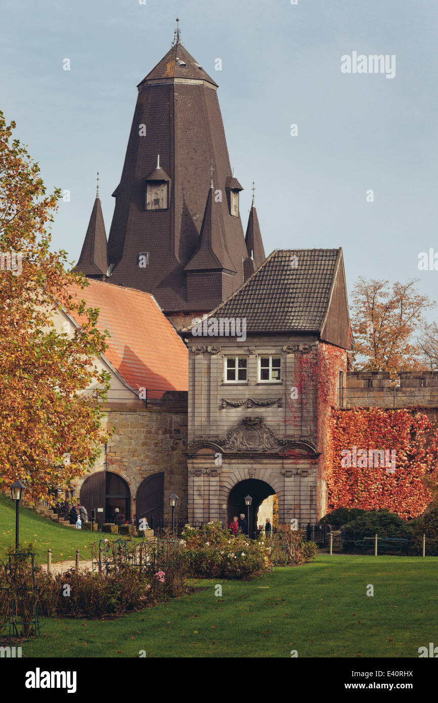 Germany, Lower Saxony, Bad Bentheim, Bentheim Castle Stock Photo - Alamy