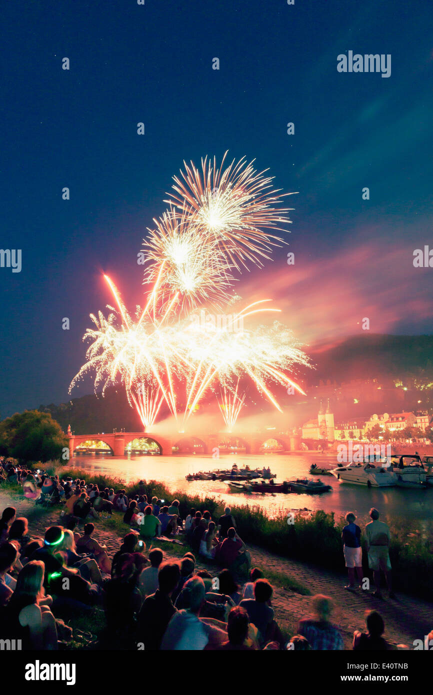 Heidelberg germany fireworks hi-res stock photography and images - Alamy
