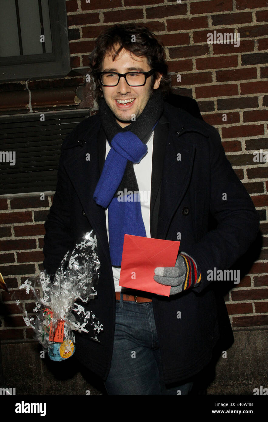 Celebrities outside the Ed Sullivan Theater for the Late Show with ...