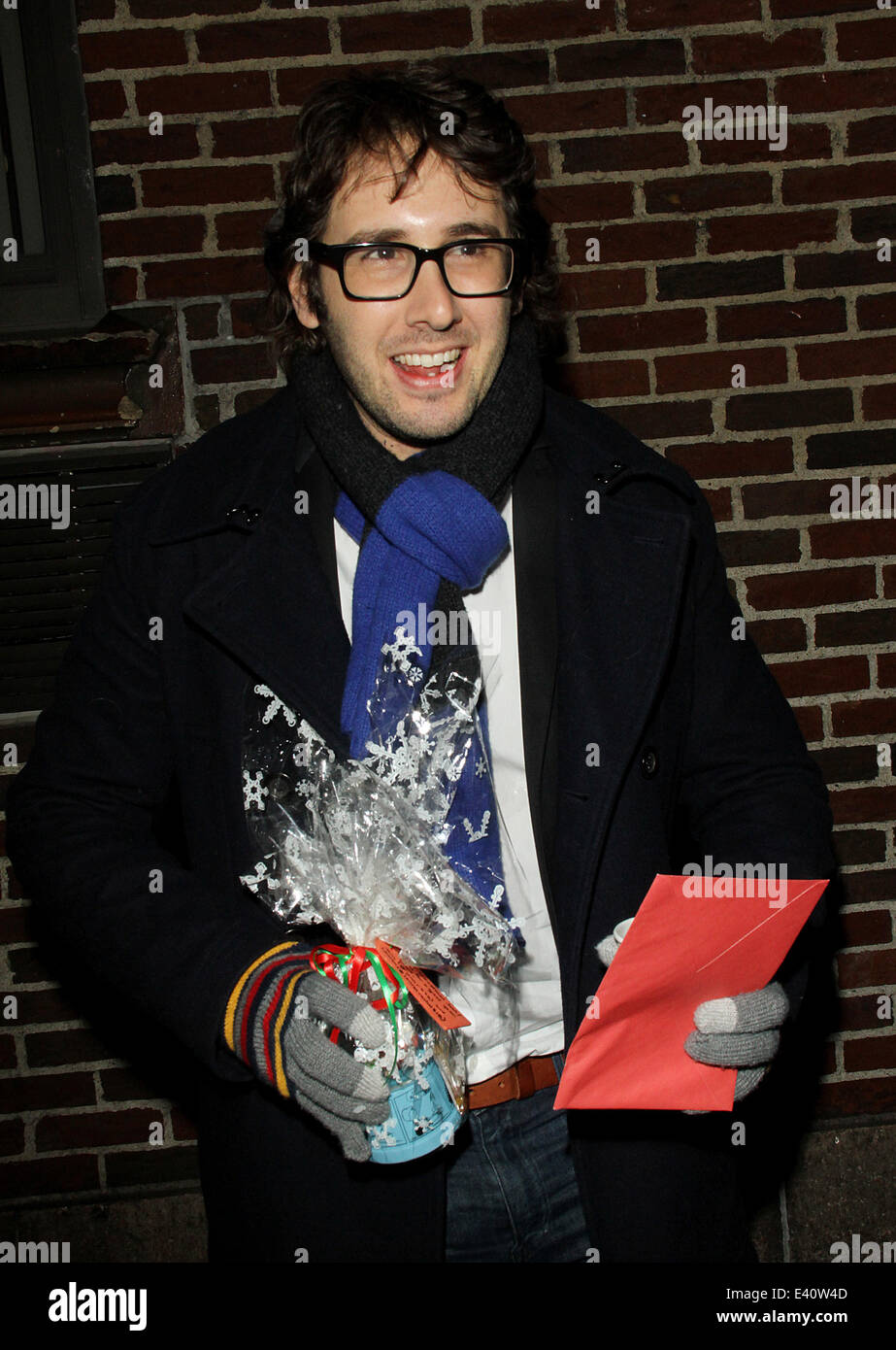 Celebrities outside the Ed Sullivan Theater for the Late Show with ...