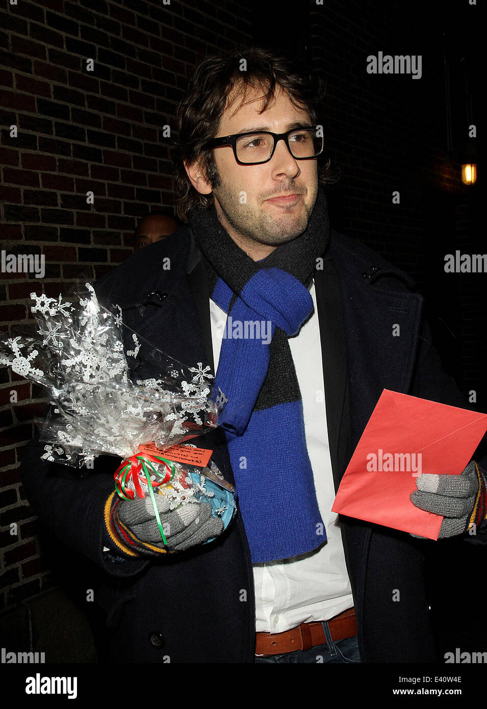 Celebrities outside the Ed Sullivan Theater for the Late Show with ...