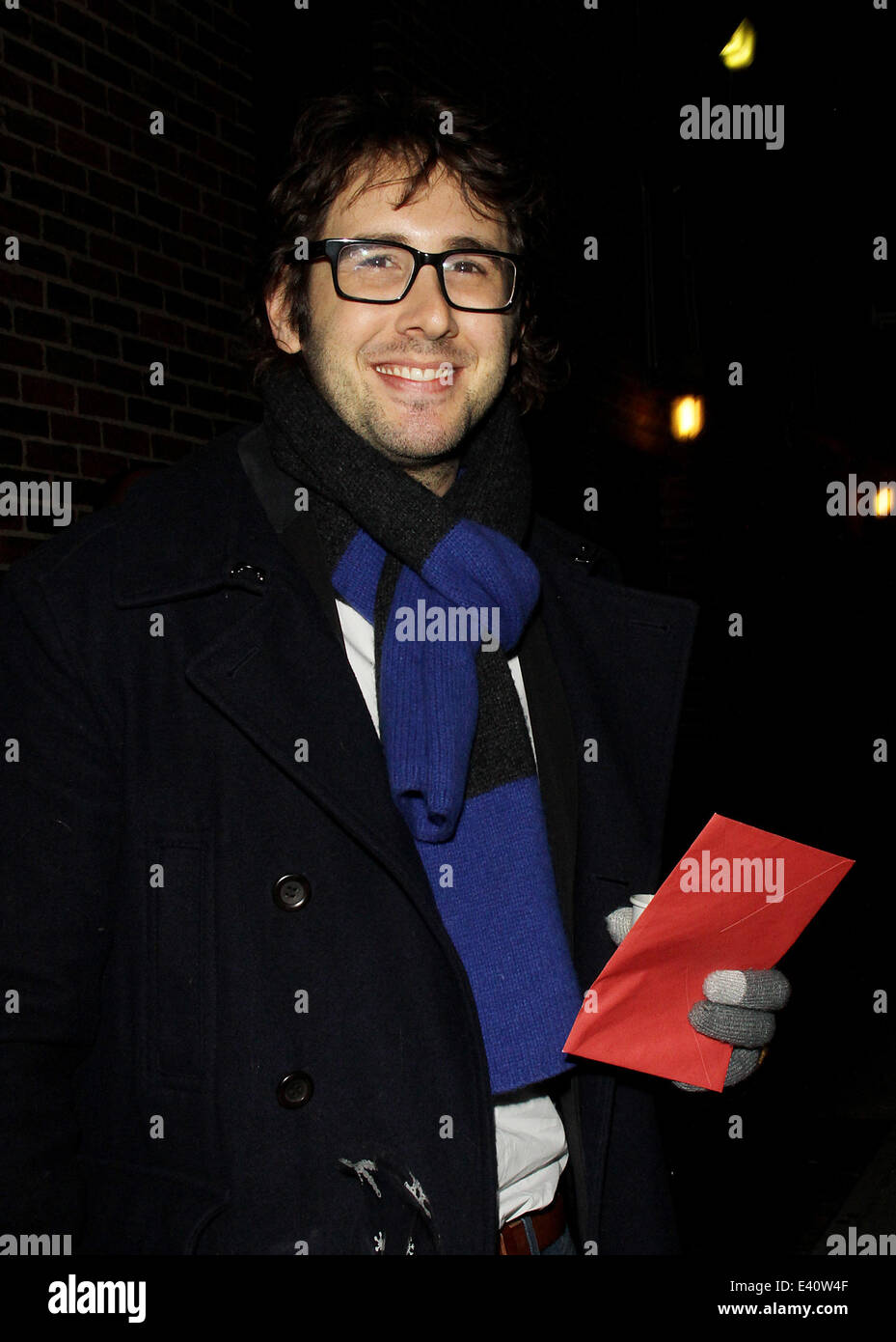 Celebrities outside the Ed Sullivan Theater for the Late Show with ...