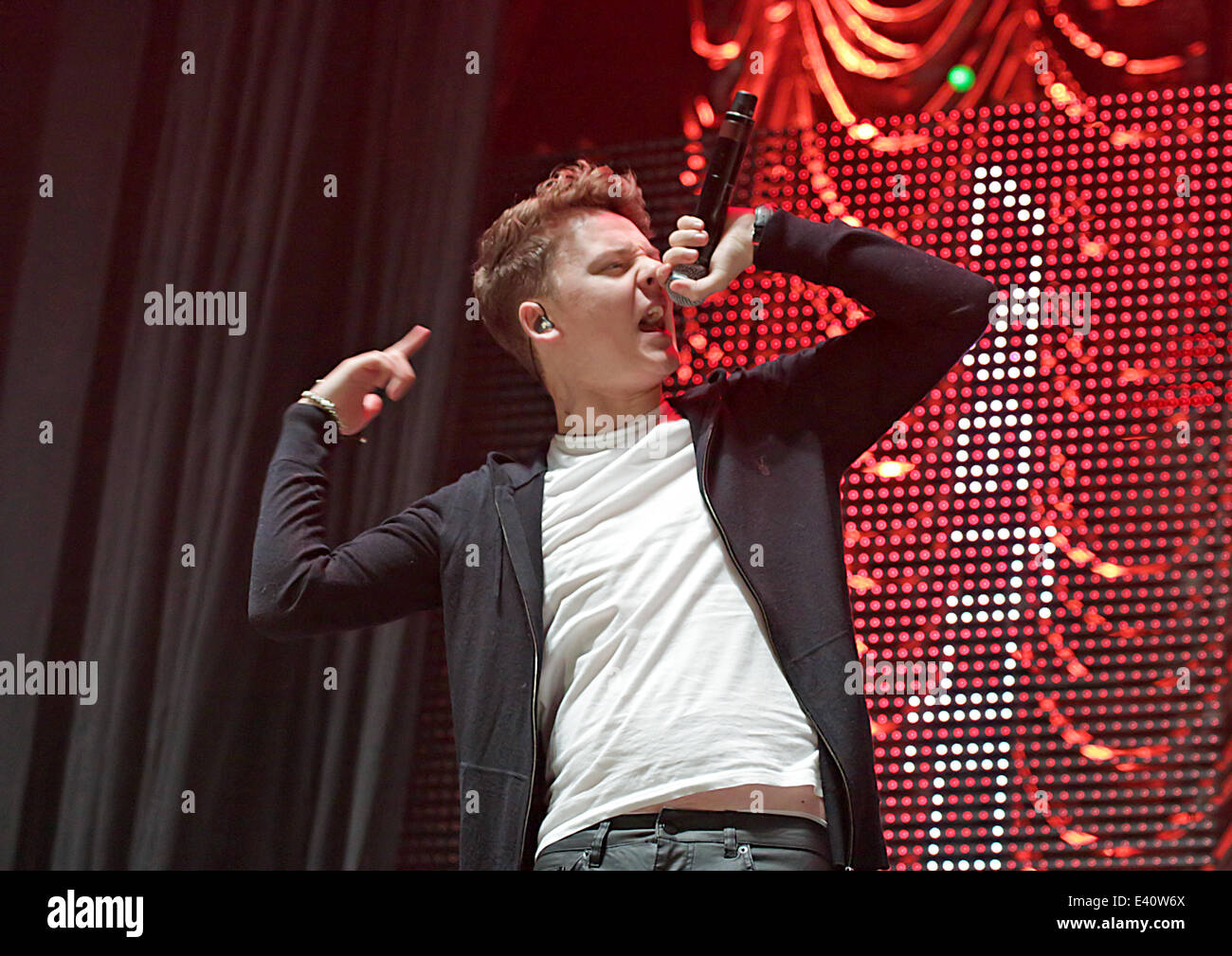 Conor Maynard performing at Radio City Live in Liverpool Echo Arena ...