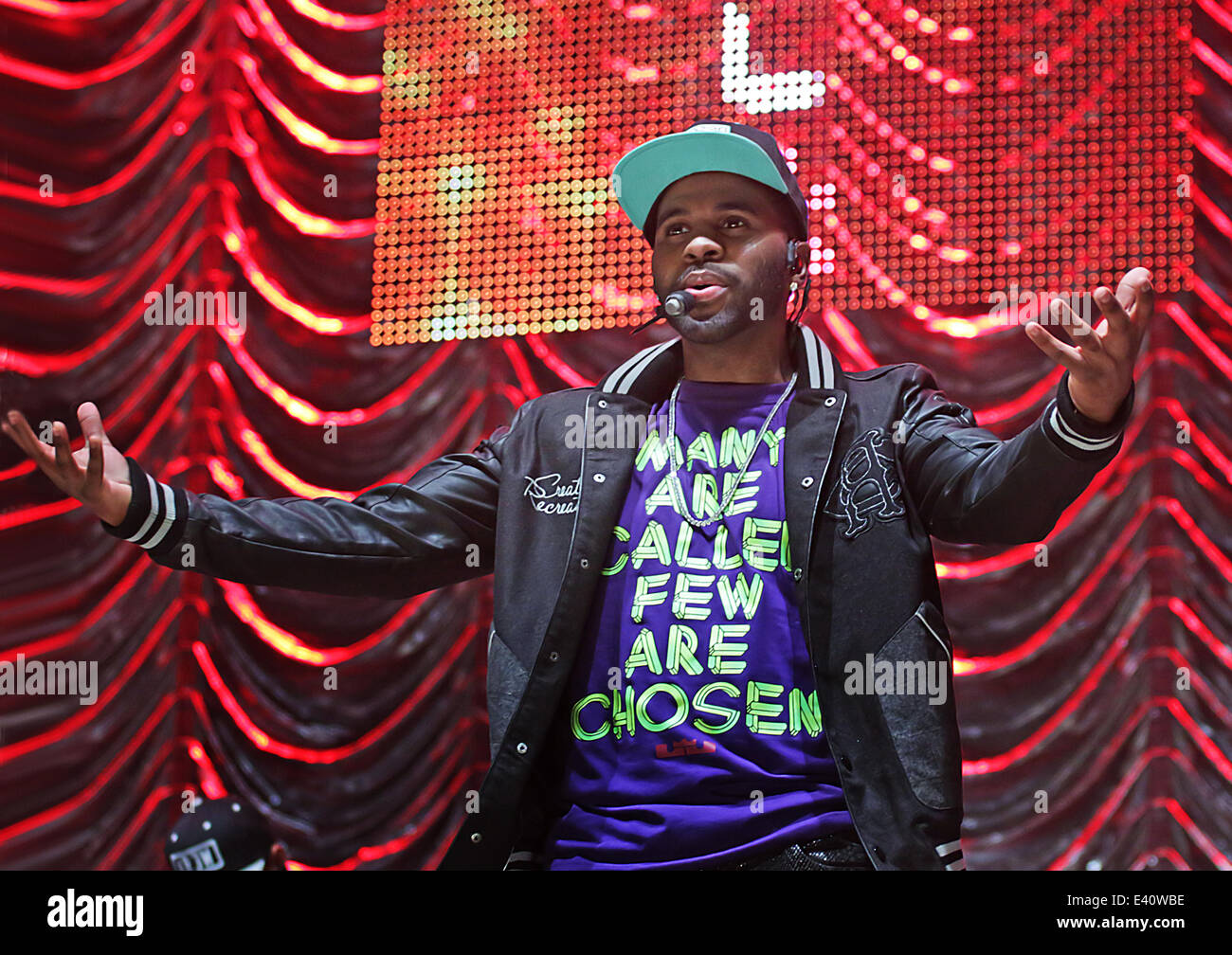 Jason Derulo performing live on stage at Radio City Live at Liverpool ...