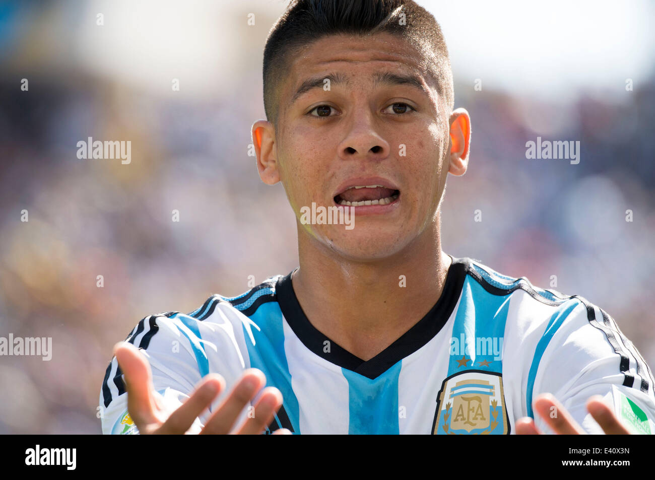 Sao Paulo, Brazil. 1st July, 2014. Marcos Rojo (ARG) Football/Soccer ...