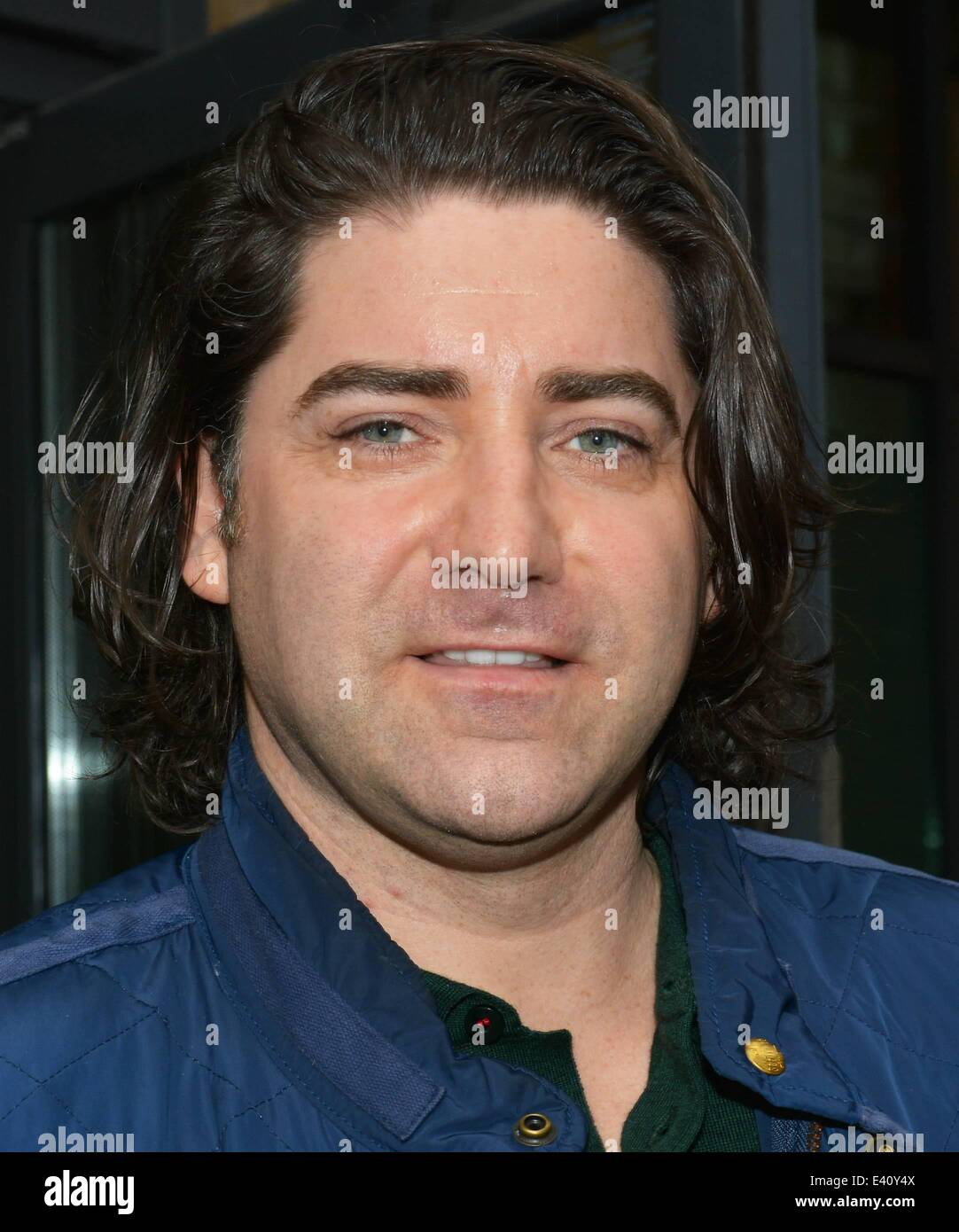 Guests spotted at Today FM... Featuring: Brian Kennedy Where: Dublin ...