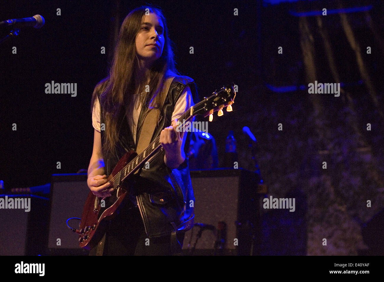 Haim performing live in concert at the O2 ABC in Glasgow Featuring ...