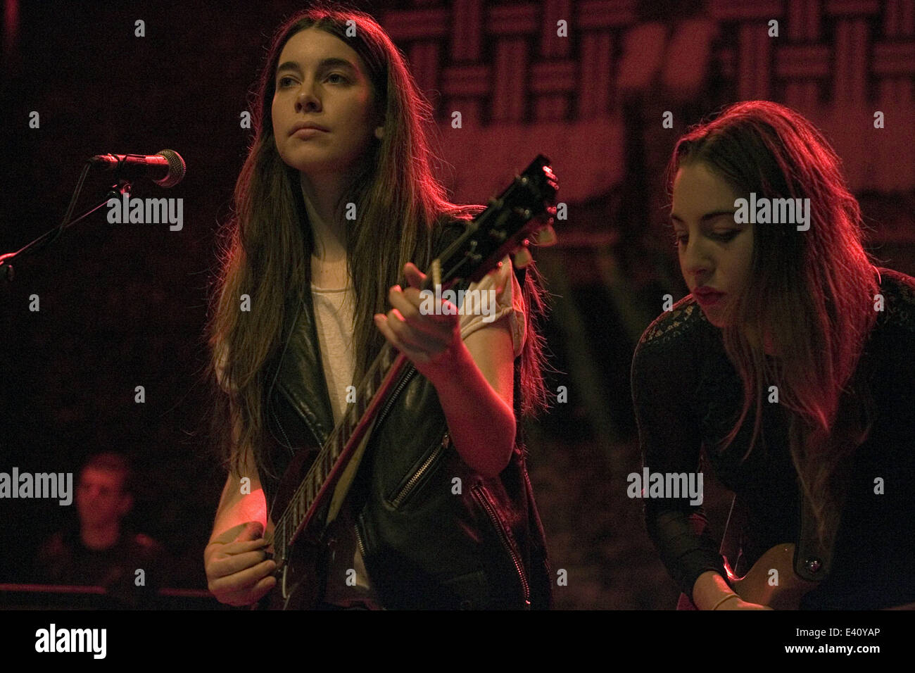 Haim performing live in concert at the O2 ABC in Glasgow Featuring ...