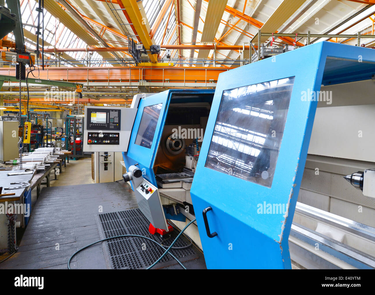 Cnc industrial factory hi-res stock photography and images - Alamy