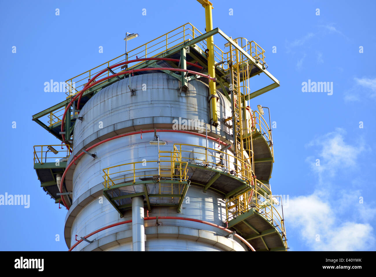 Germany, chemical industry, petroleum refinery Stock Photo - Alamy