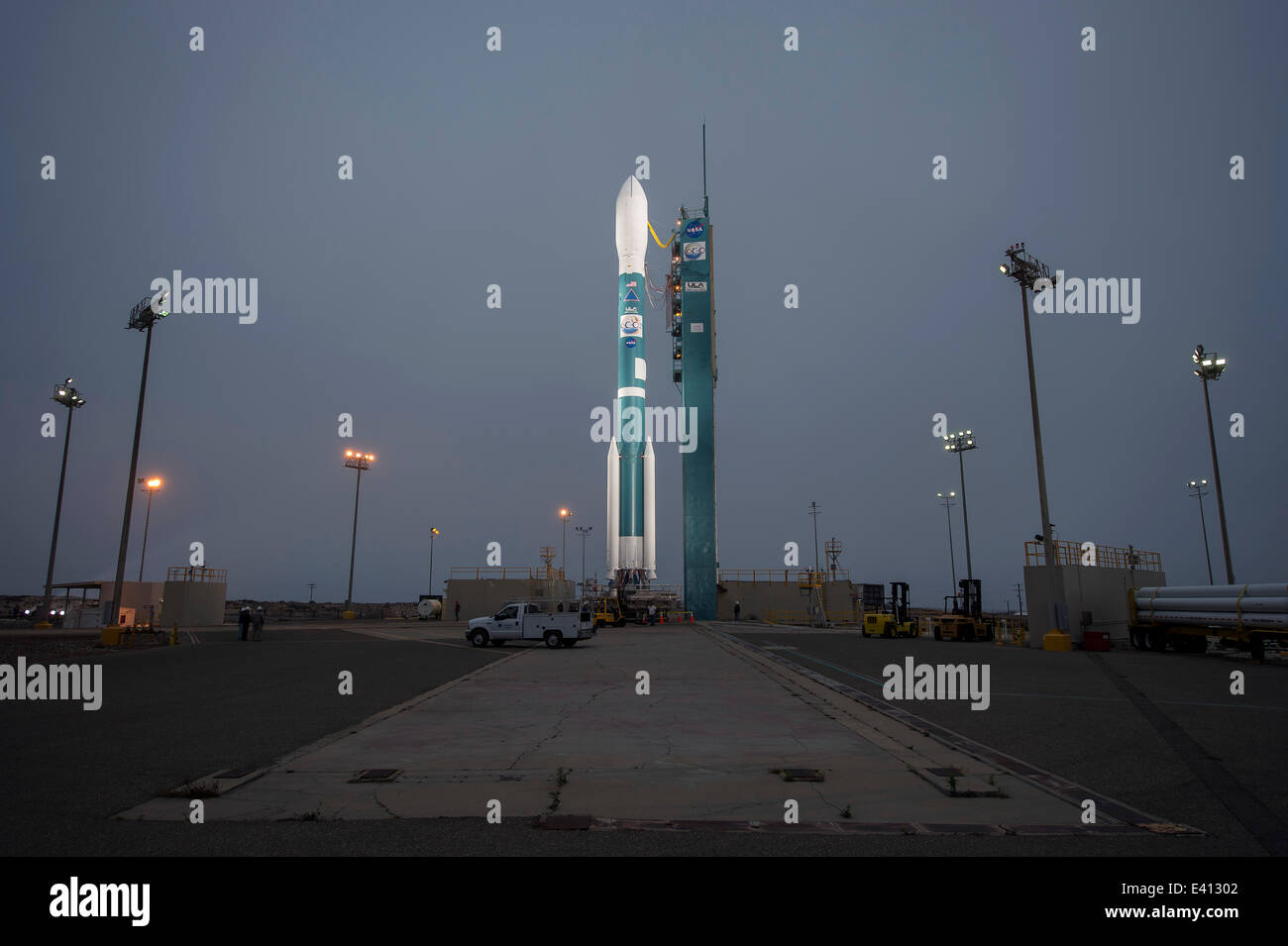 The NASA Orbiting Carbon Observatory-2 satellite aboard a United Launch Alliance Delta II rocket ...