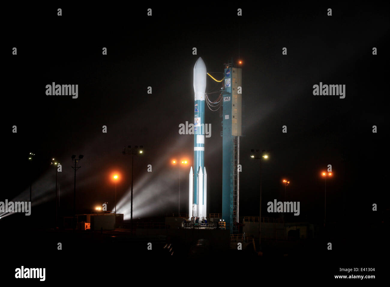 NASA Orbiting Carbon Observatory-2 satellite aboard a United Launch Alliance Delta II rocket ...