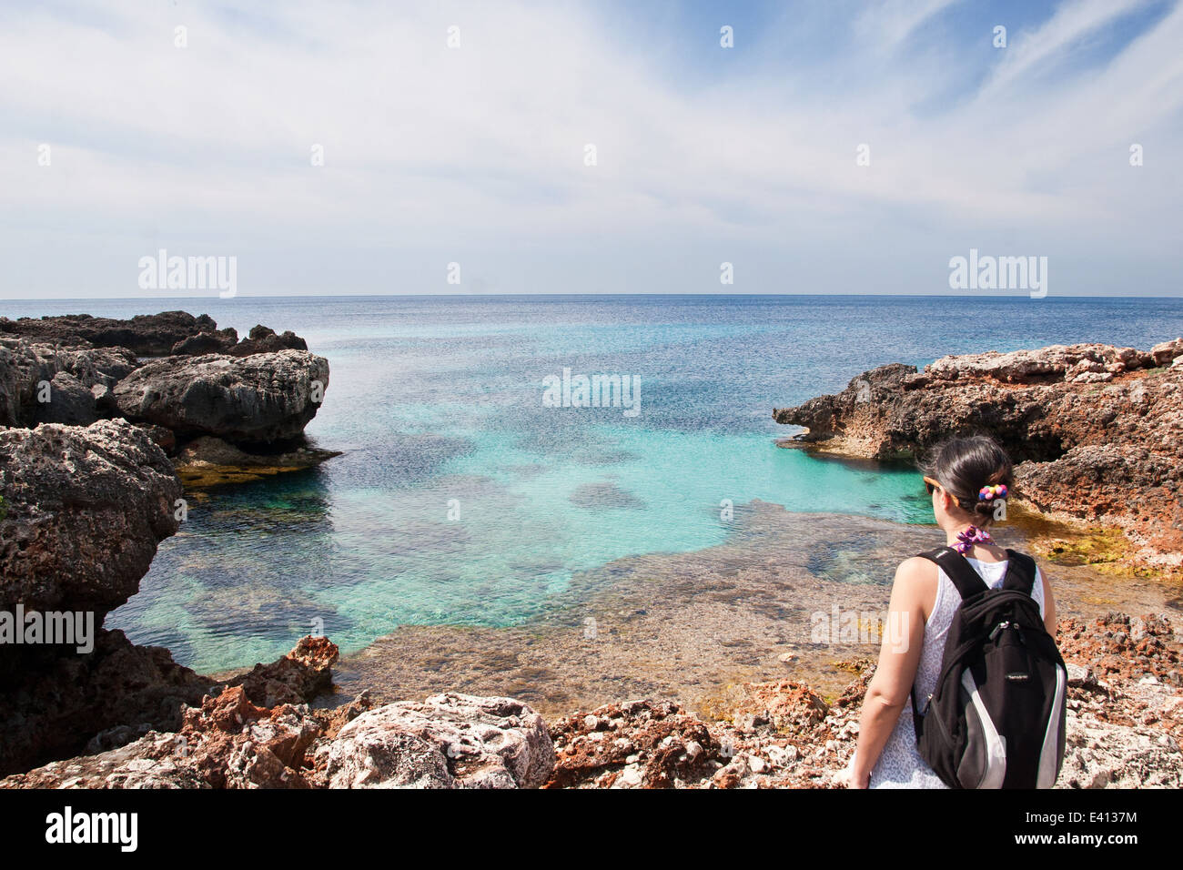 Cami de Cavalls coastal path, Menorca Stock Photo - Alamy