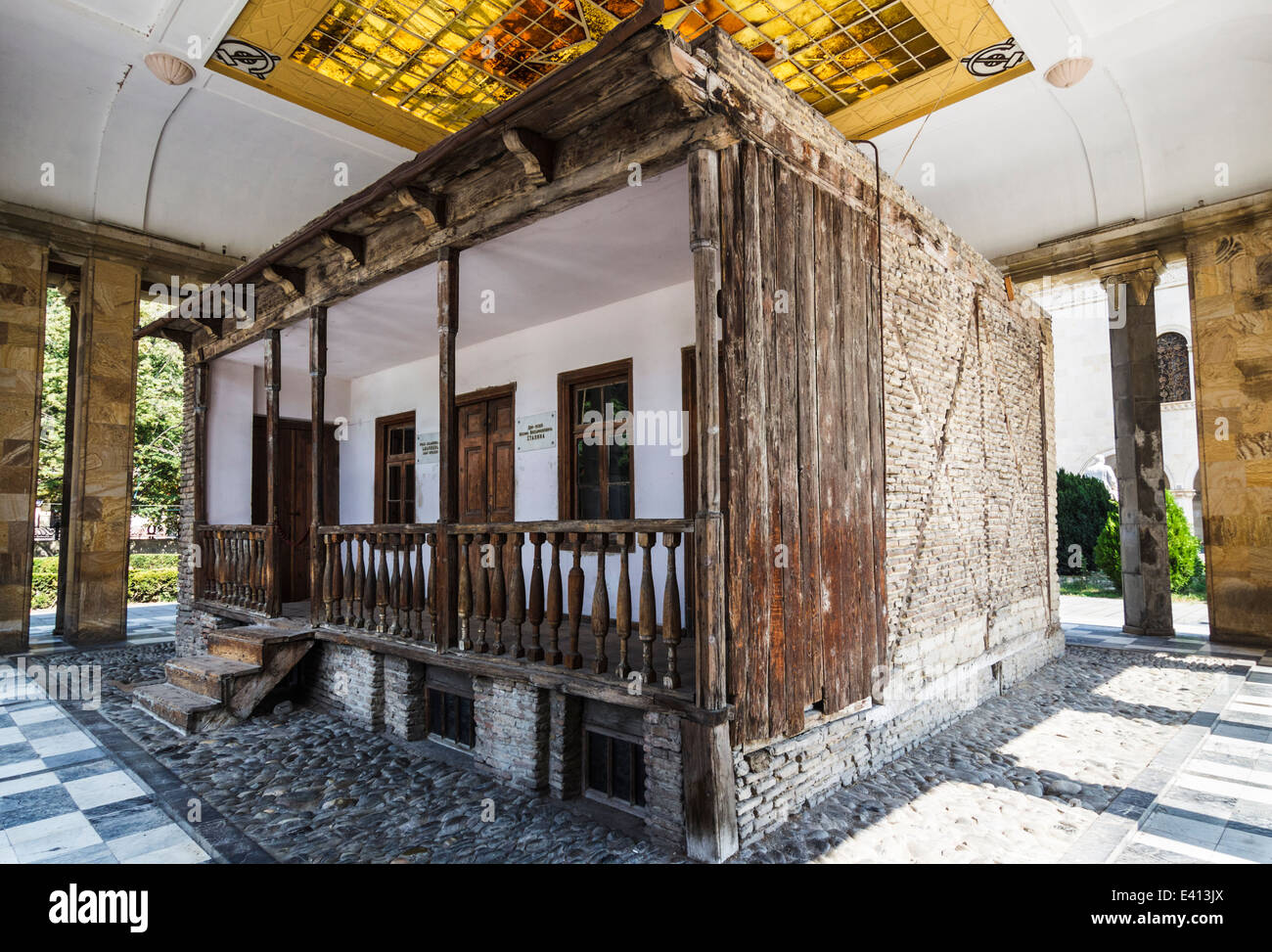 House where Joseph Stalin was born at Gori, Georgia Stock Photo - Alamy