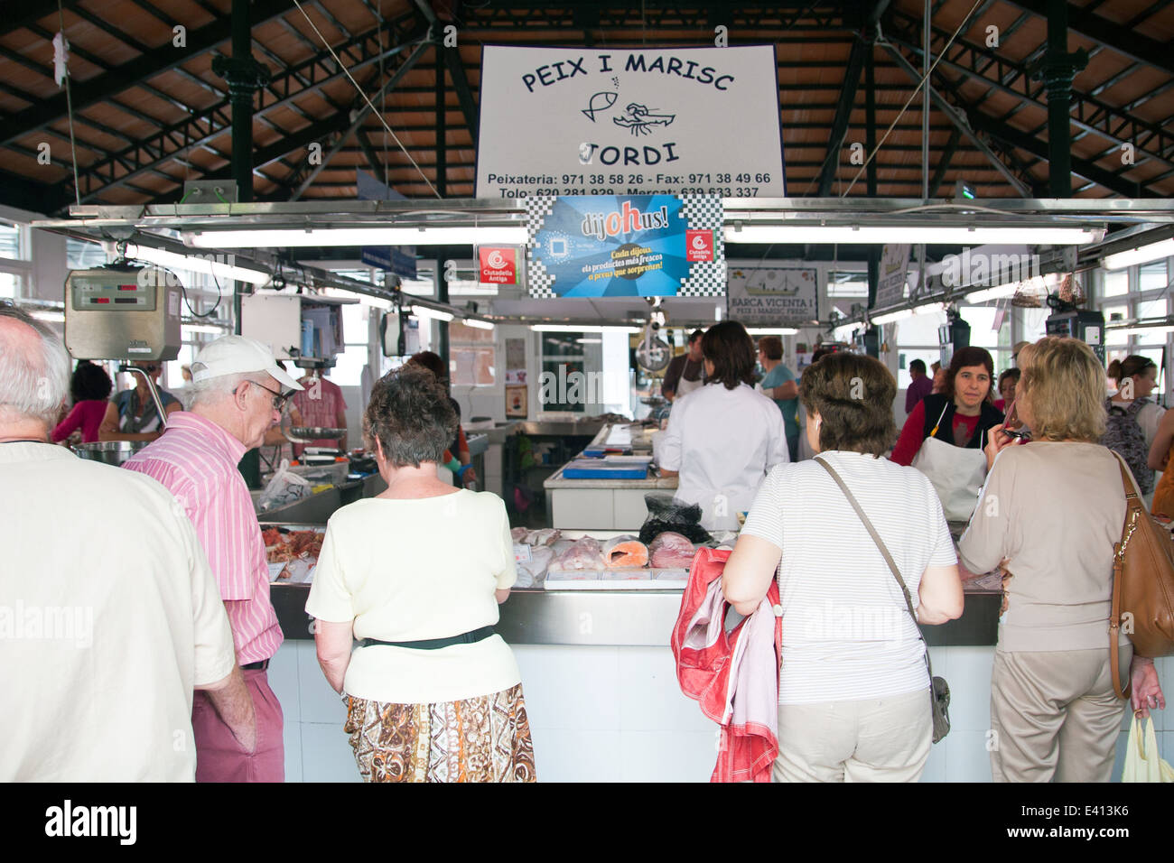Ciutadella fish market menorca hi-res stock photography and images - Alamy