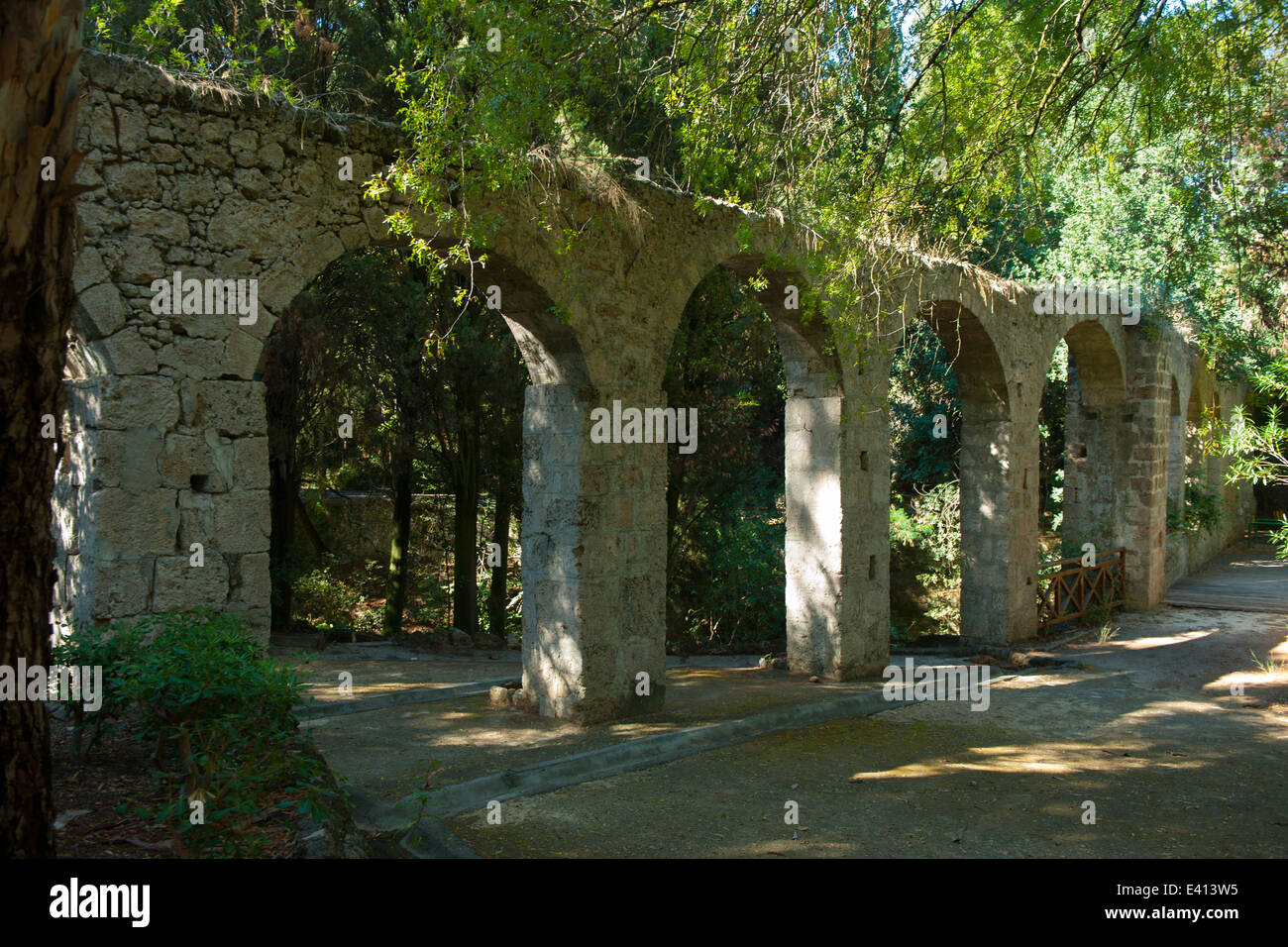 Griechenland, Rhodos, Rodini-Park Stock Photo - Alamy
