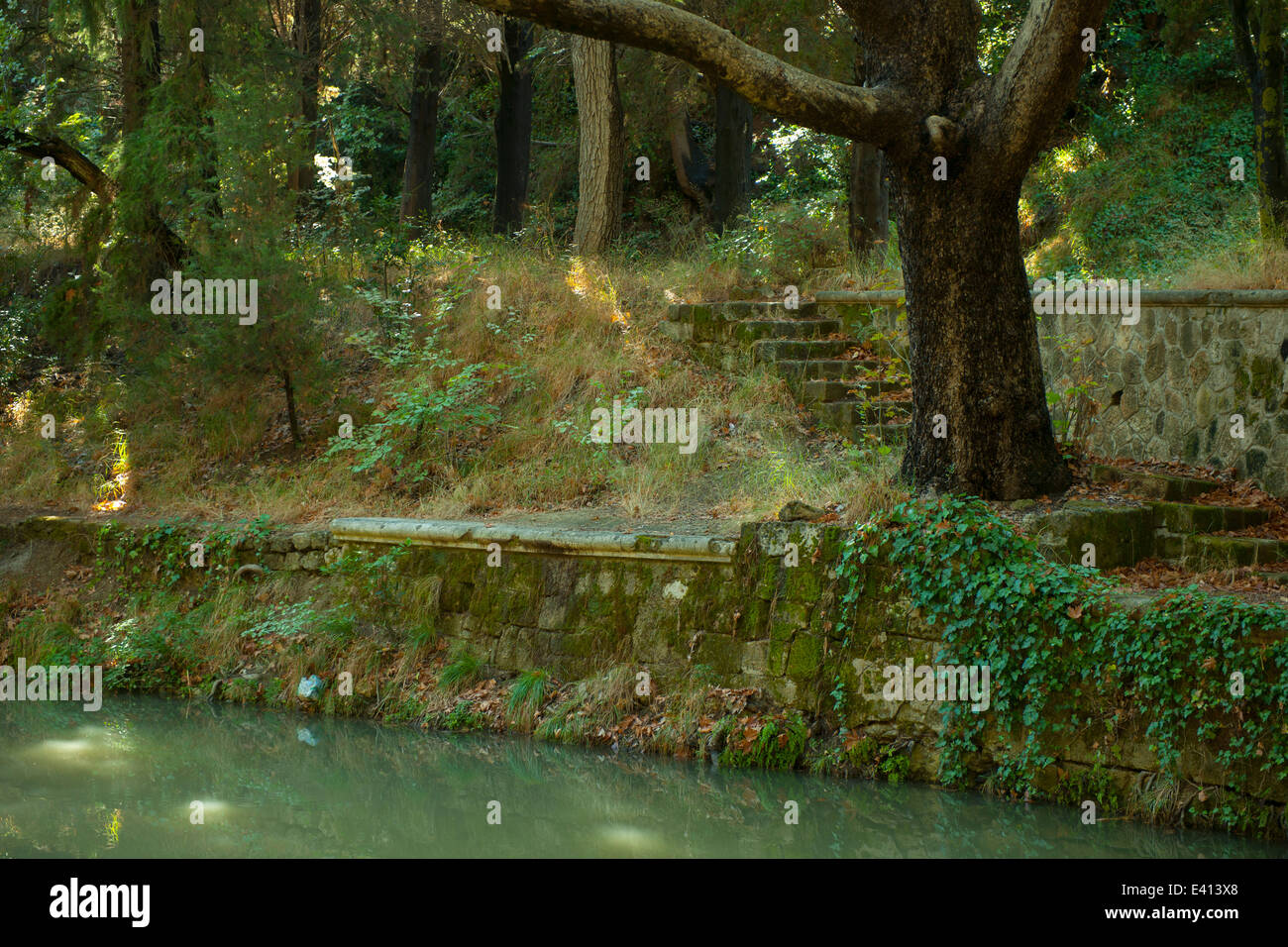 Griechenland, Rhodos, Rodini-Park Stock Photo - Alamy