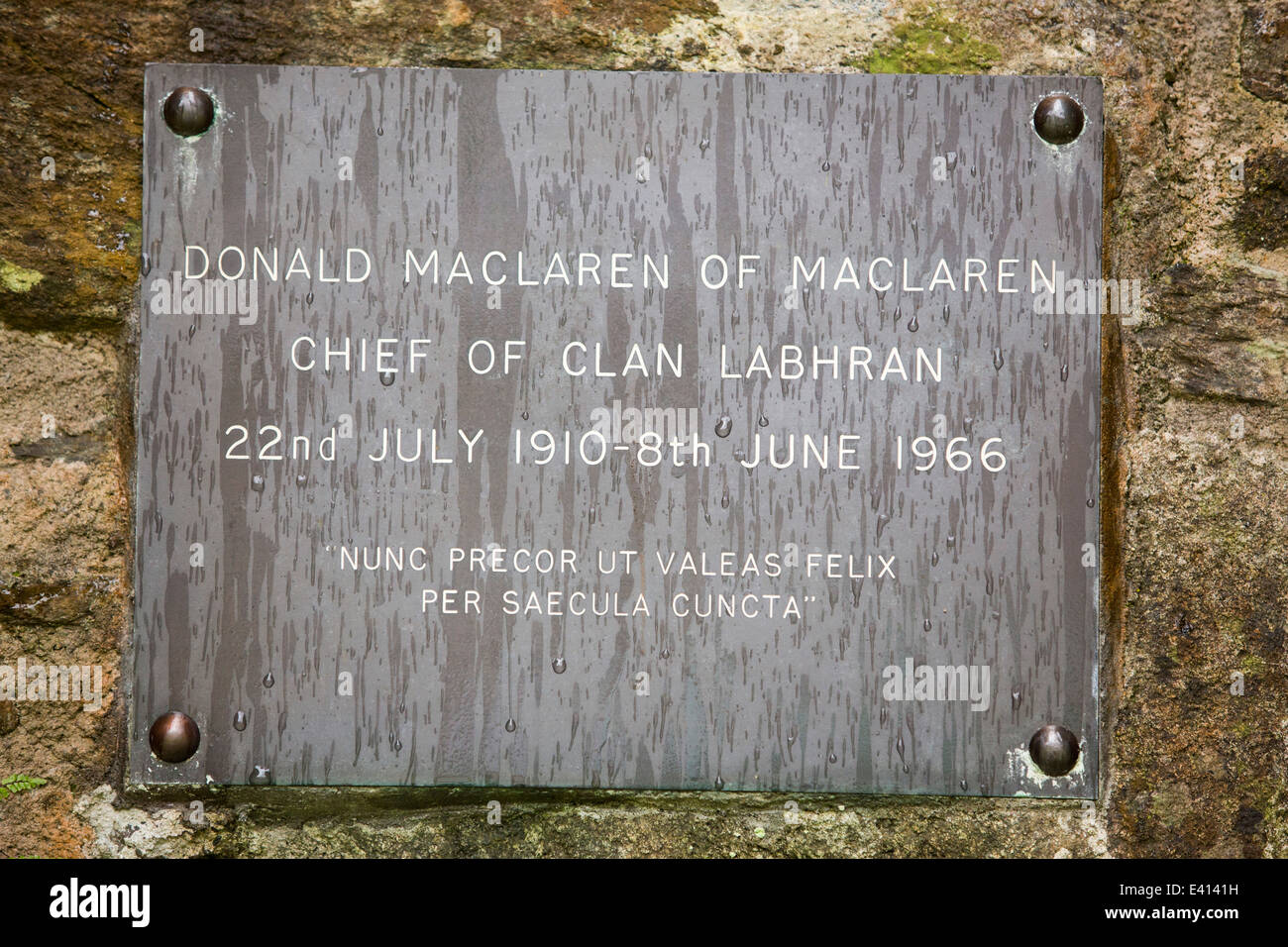 Clan chief scotland hi-res stock photography and images - Alamy