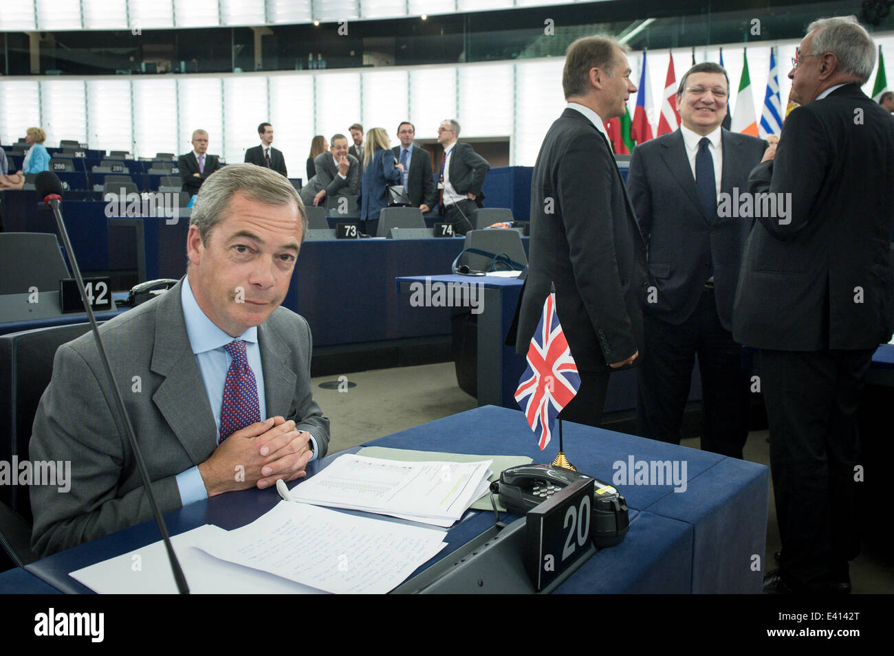 Nigel farage france hi-res stock photography and images - Alamy