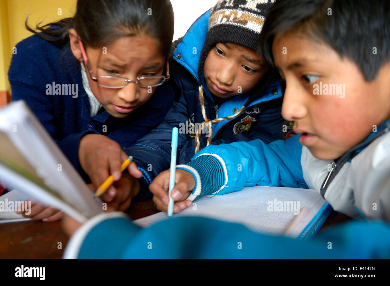 Classroom education bolivia hi-res stock photography and images - Alamy