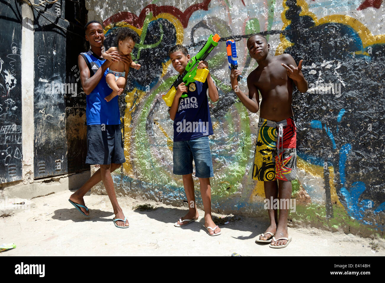 Favela People With Guns