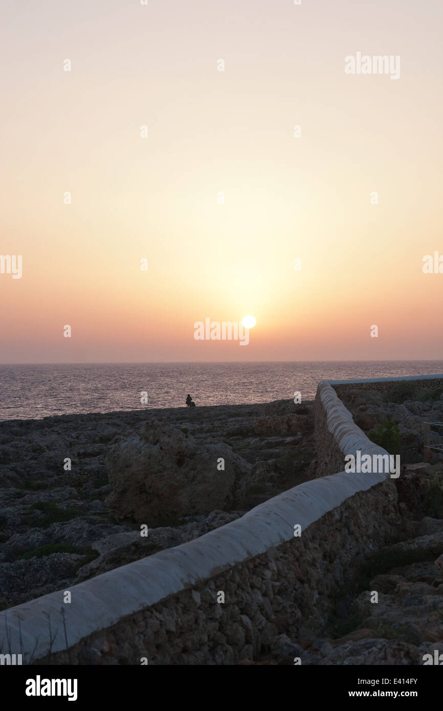 Menorca lighthouse beach hi-res stock photography and images - Alamy