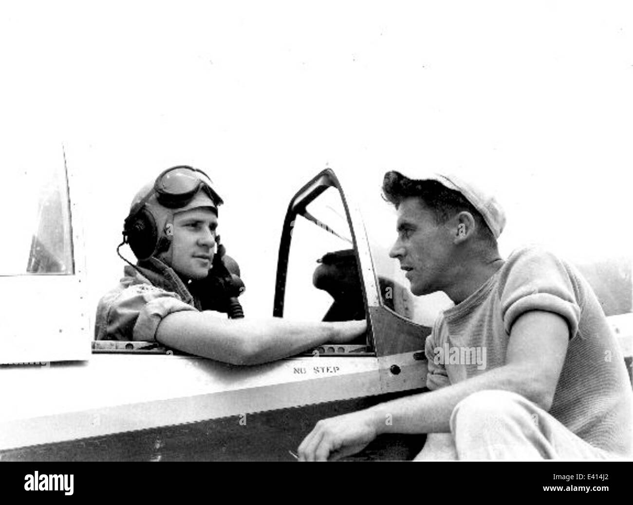 A photograph of Lieutenant Bateman and Staff Sergeant Ethier, pilots of ...