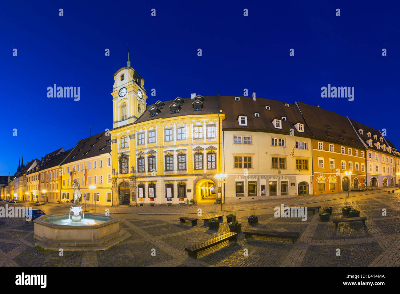 Cheb market square hi-res stock photography and images - Alamy