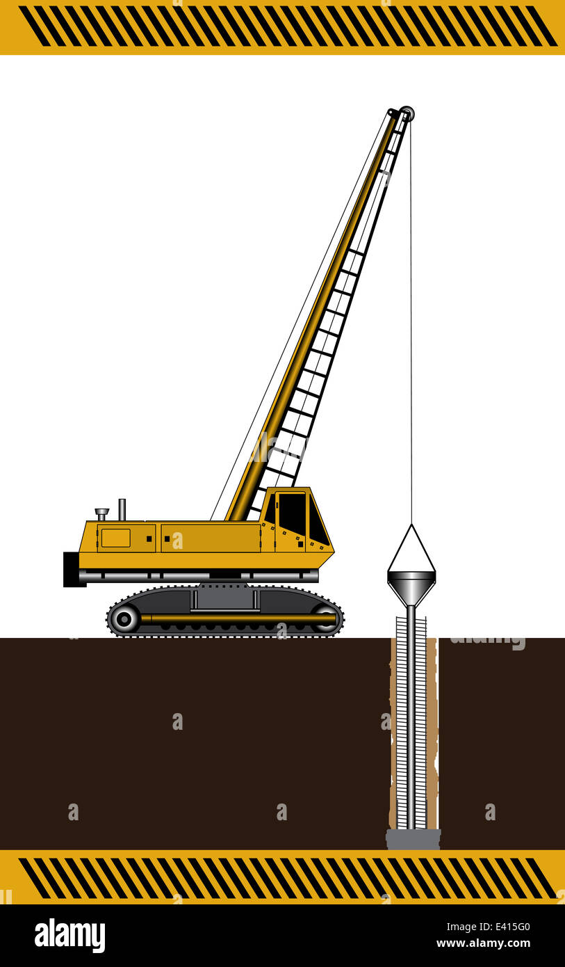 Caisson construction hi-res stock photography and images - Alamy