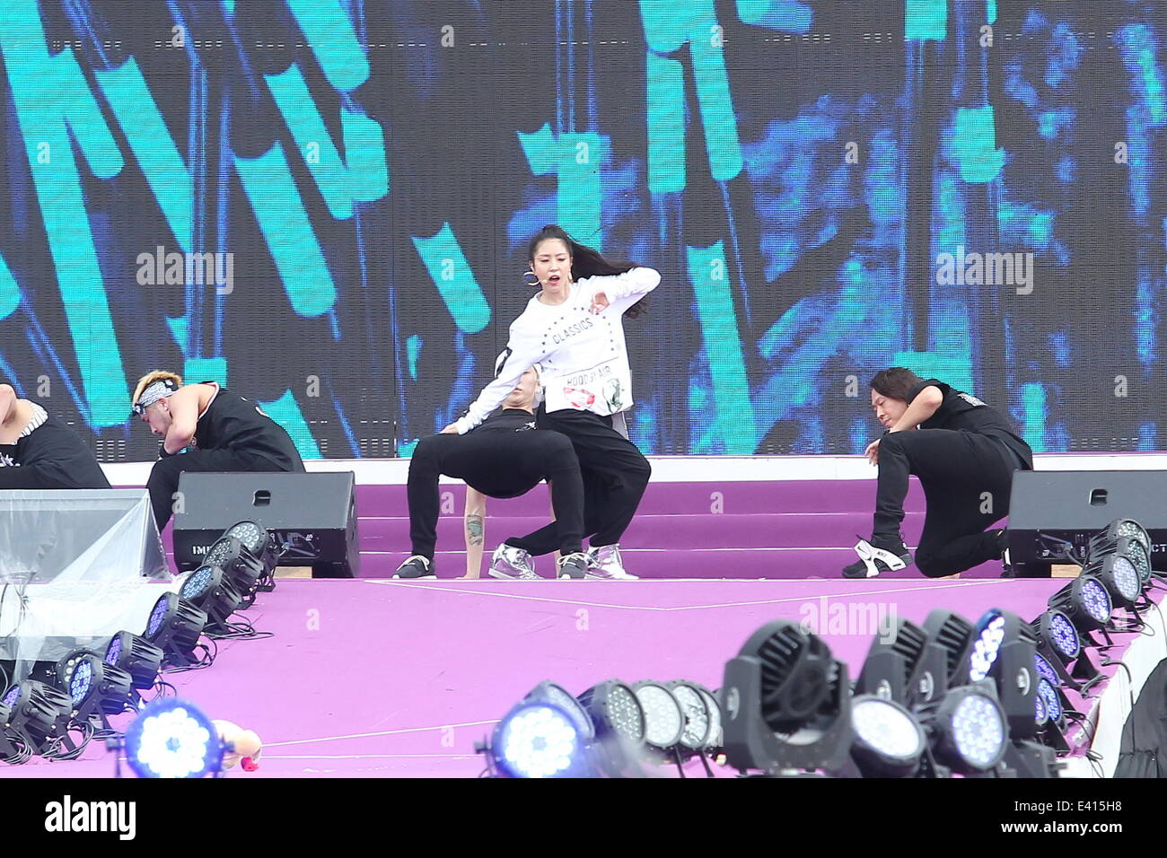 Singer BoA performs on stage at the 2nd Hong Kong Dome Festival in Hong ...