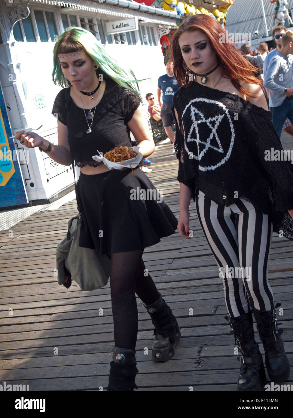 Goth subculture hi-res stock photography and images - Alamy