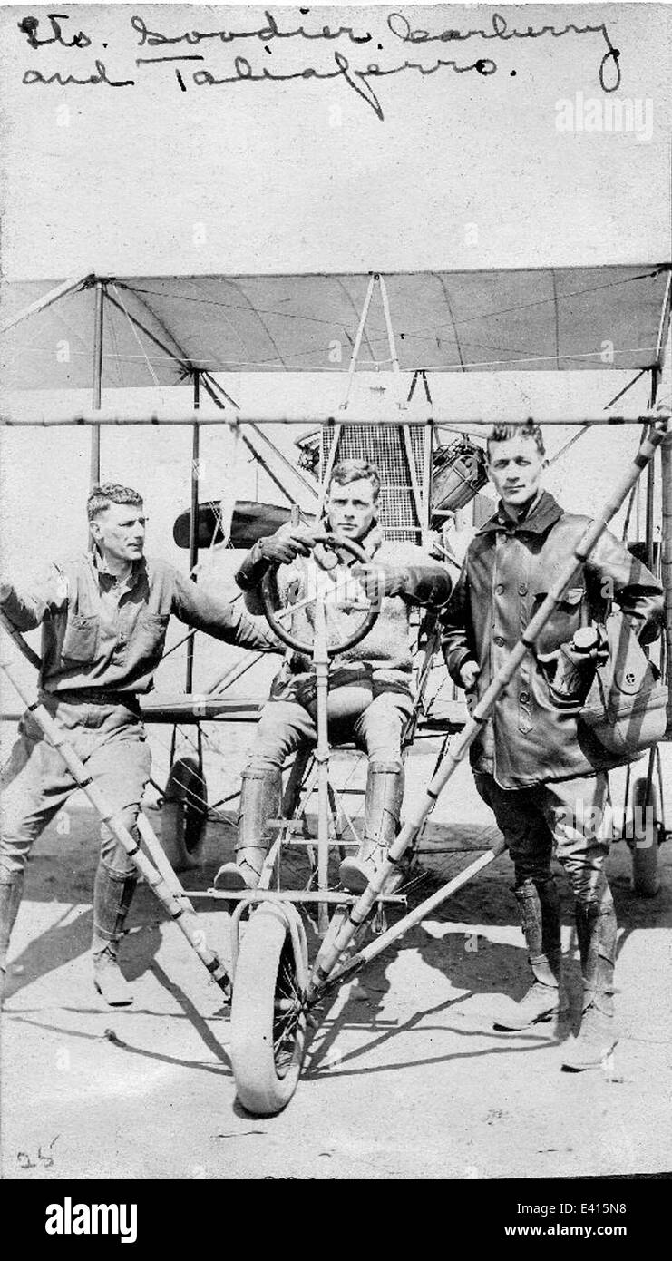 A collection of historic aircraft and aviators, including Joseph E ...